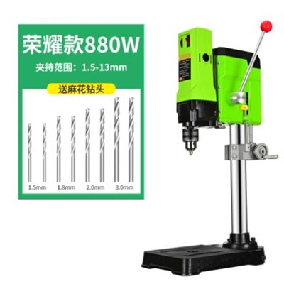 台钻小型家用多功能220v微型台钻机台式木工台钻迷你710w钻床铣床