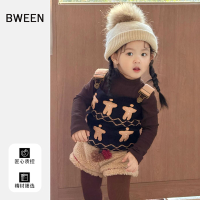 单品人气wang的时尚女童毛衣冬季