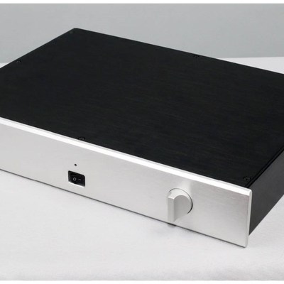 极速。4307前级完整t版全铝型机箱 材铝合金前级机箱外壳