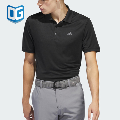 Adidas/阿迪达斯正品2025夏季男士透气经典运动翻领POLO衫IN6418