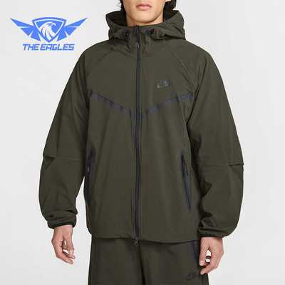 Nike/耐克正品Tech Windrunner男士梭织拉链外套HM7152-355