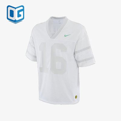 Nike/耐克正品夏季男士透气图案印花V领运动短袖T恤DV7365-100