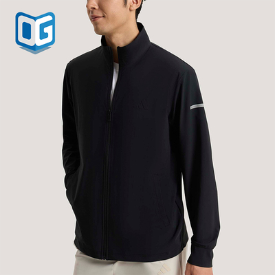 Adidas/阿迪达斯正品春季男士宽松立领经典运动耐穿外套KW4772