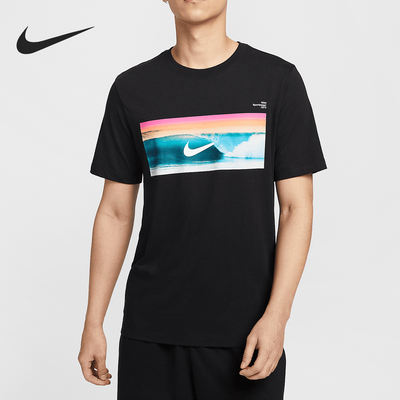 Nike/耐克正品Sportswear男士休闲叠搭轻盈柔软T恤HJ0761-010