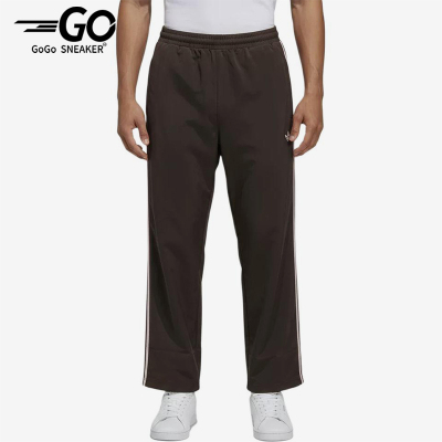 Adidas/阿迪达斯正品三叶草新款男棕黑棕色经典运动休闲裤KE3587