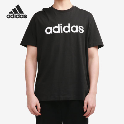 Adidas/阿迪达斯正品 当季新款neo男子运动型格短袖T恤GJ8944