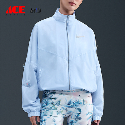 Nike/耐克正品女士经典时尚休闲运动立领防风外套HV9214-423
