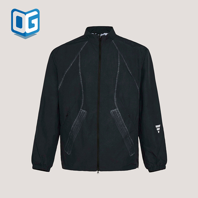 Adidas/阿迪达斯正品春季男士宽松运动经典梭织立领外套KU5308