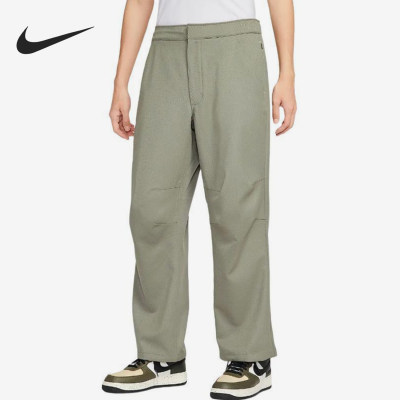 Nike耐克正品Wool Classics男女刺绣拉链口袋运动长裤HF6788-320