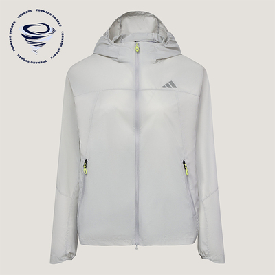 Adidas/阿迪达斯正品女士户外防风徒步运动梭织外套KX0327