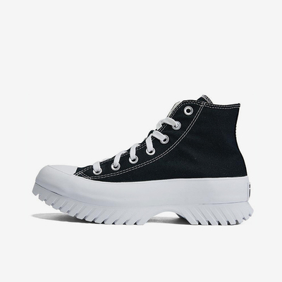 Converse/匡威正品运动男女同款高帮系带简约厚底帆布鞋A00870C