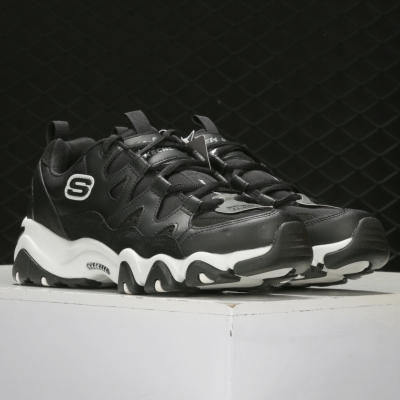 Skechers/斯凯奇正品情侣低帮怪兽甜心小白鞋休闲鞋运动鞋熊猫鞋