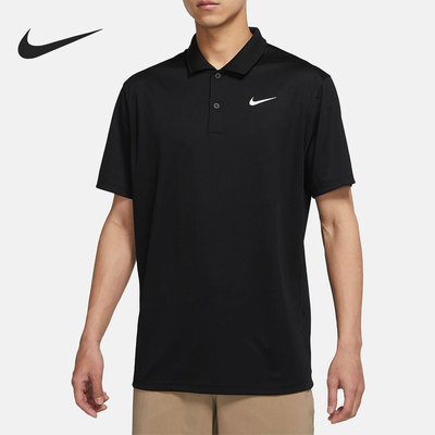 Nike/耐克正品DRI-FIT 男子高尔夫翻领运动POLO衫 DH0823-010