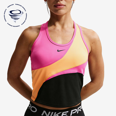 Nike/耐克正品Pro女士透气时尚经典简约背心T恤IQ0354-011