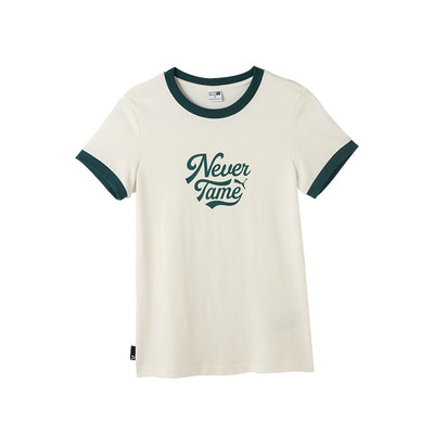 Puma/彪马正品TEAM CC SHORTSLEEVE TEE女士运动圆领短袖