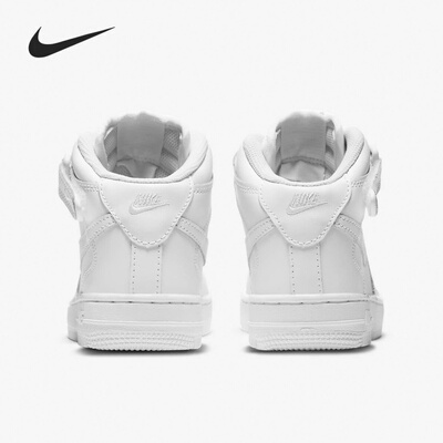 Nike/耐克正品当季新款 FORCE 1 MID 儿童魔术贴休闲运动鞋314196
