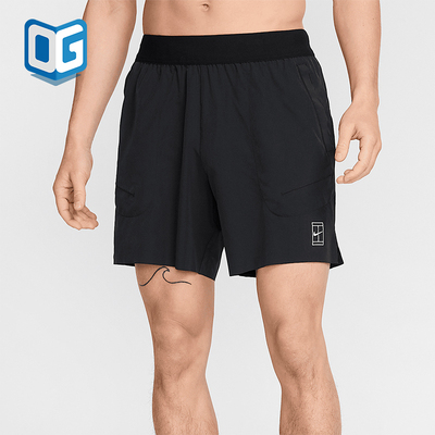 Nike/耐克正品Dri-FIT 男士透气运动训练经典网球短裤FZ6914-010