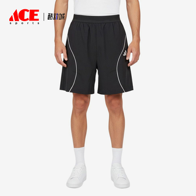 Adidas/阿迪达斯正品大童简约舒适中腰宽松运动短裤KY7493