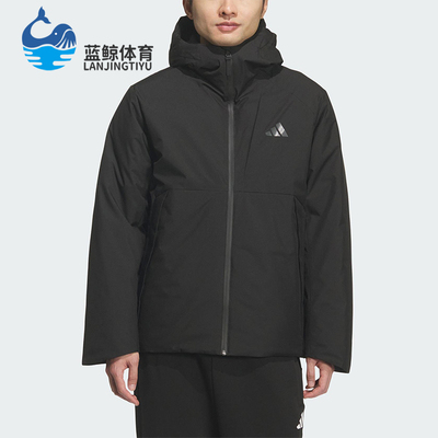 Adidas/阿迪达斯正品冬季男士新款连帽保暖运动羽绒服外套KQ5505
