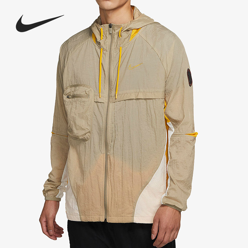 Nike/耐克正品休闲男子跑步运动训练防风夹克外套 CU5000-342_虎窝淘