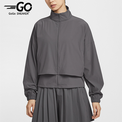 Nike/耐克正品Dri-FIT女士网眼拼接透气宽松休闲外套HJ0964-036