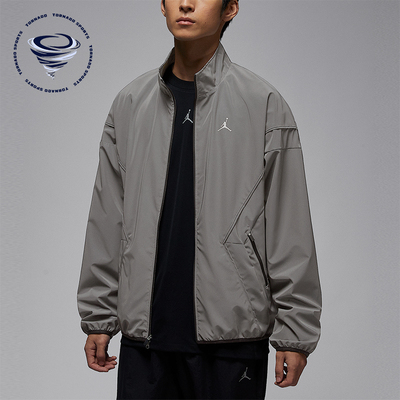 Nike/耐克正品JORDAN男士休闲立领印花梭织运动外套IF1878-095