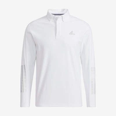 Adidas阿迪达斯正品男款长袖运动轻便舒适日常出行翻领衫GT3423