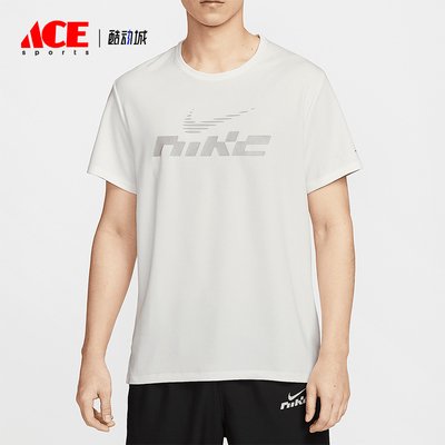 Nike/耐克正品Dri-FIT男士反光透气宽松圆领套头短袖IB4128-133