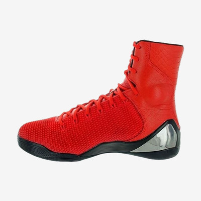Nike耐克正品Kobe 9男高帮轻便防滑实战系带圆头篮球鞋716993-600