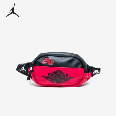 Nike耐克正品JordanAJ1男女户外运动日常运动斜挎包9A0444-KR5