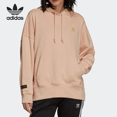 Adidas/阿迪达斯正品当季新款三叶草女子运动套头卫衣 H13712