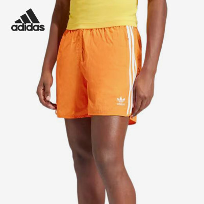 Adidas阿迪达斯正品Adicolor男款中腰松紧品牌标识休闲短裤IM9438