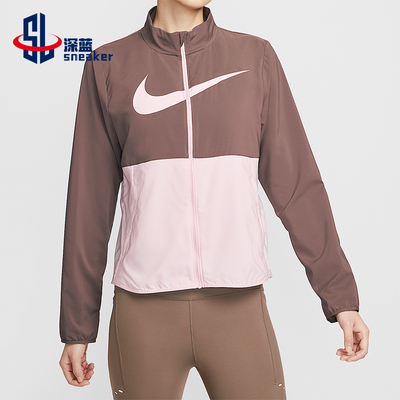 Nike/耐克正品Dri-FIT女士运动梭织跑步轻盈夹克外套HV2648-503
