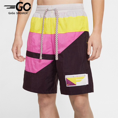 Nike/耐克正品FLIGHT男士系带松紧直筒运动经典短裤BV9413-660