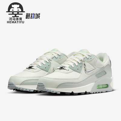 Nike/耐克正品Air Max 90女士低帮气垫减震耐磨跑步鞋FN6948-100