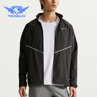Nike/耐克正品夏季男士梭织防风透气反光运动夹克外套IF2370-010