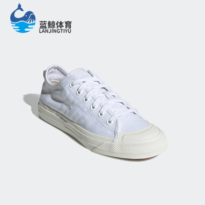 Adidas/阿迪达斯正品三叶草男女休闲低帮系带耐磨运动板鞋EF1883