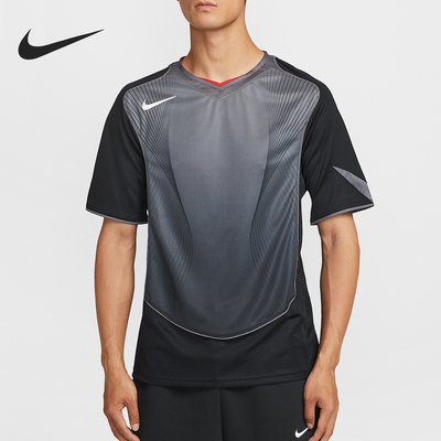 Nike/耐克正品Dri-FIT男士足球运动训练拼接球衣HV1179-010