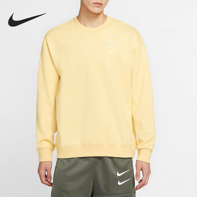 Nike/耐克官方正品2021秋季新款男子时尚长袖圆领卫衣DB9408-742