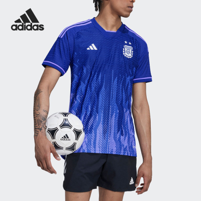 Adidas/阿迪达斯正品运动男士时尚印花休闲球衣短袖T恤HB9657