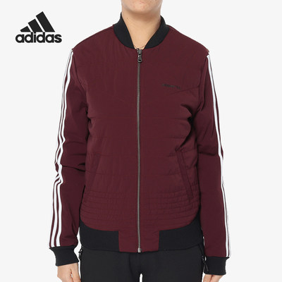 Adidas/阿迪达斯正品W PD BMBR JKT女士保暖运动棉服DM2044