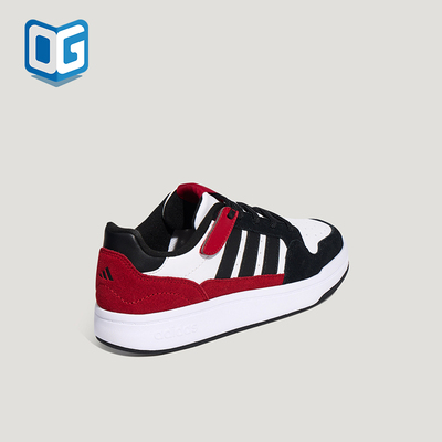 Adidas/阿迪达斯正品新款儿童经典系带耐磨低帮运动鞋KZ8955