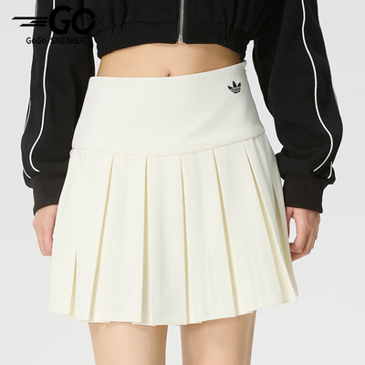 Adidas/阿迪达斯正品三叶草运动透气时尚休闲经典舒适短裙KG8258