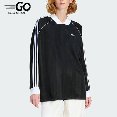 Adidas/阿迪达斯正品三叶草女士运动亲肤宽松休闲长袖T恤KD2897