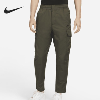 Nike/耐克官方正品男子梭织时尚休闲运动复古工装长裤 DD5208-355