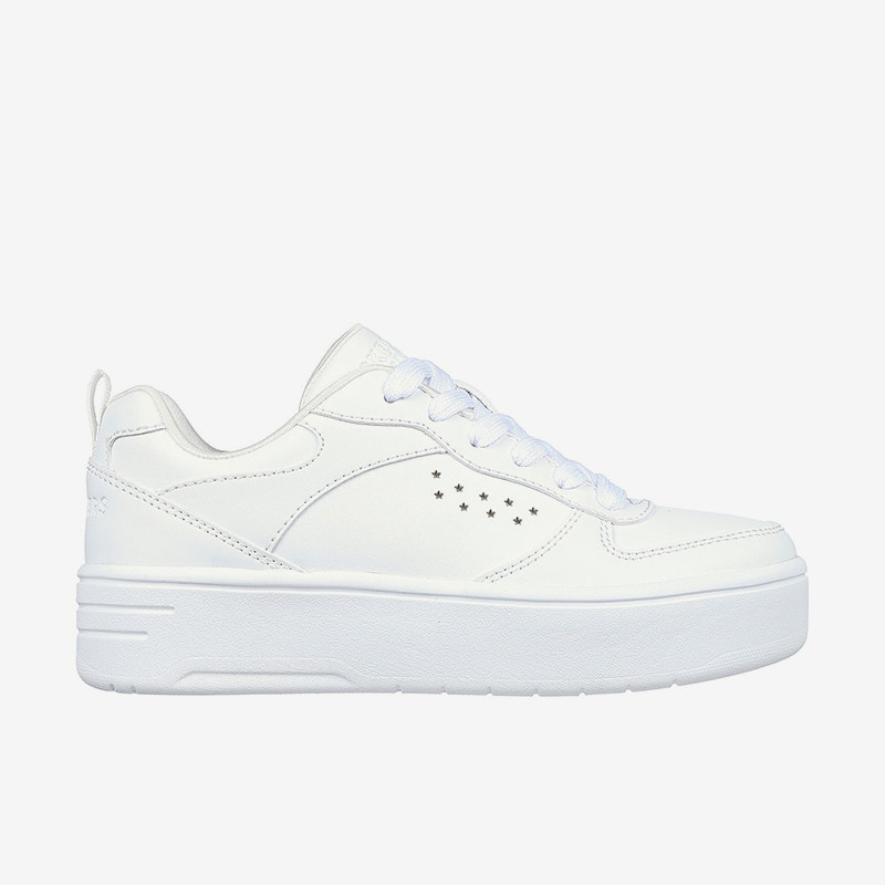 Skechers/斯凯奇正品2024新款女童时尚舒适厚底运动休闲板鞋