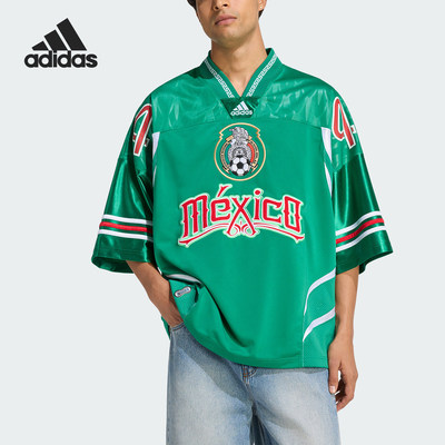 Adidas/阿迪达斯正品三叶草男士宽松亲肤足球运动T恤KD5986