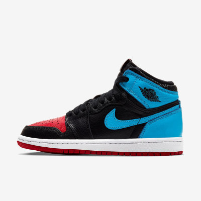 Nike耐克正品Air Jordan 1小童高帮舒适透气防滑篮球鞋CU0449-046