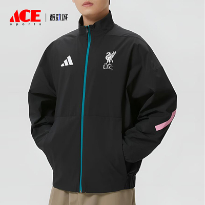 Adidas/阿迪达斯正品LFC ANTH JKT男士经典拉链运动外套JZ0138