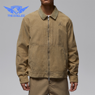 Nike/耐克正品JORDAN男士日常刺绣耐穿翻领休闲外套IF1826-247